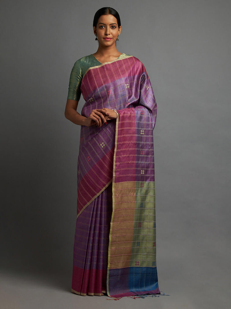 Shop Authentic Pure Handloom Kosa Silk Sarees Collection Online – Kosala