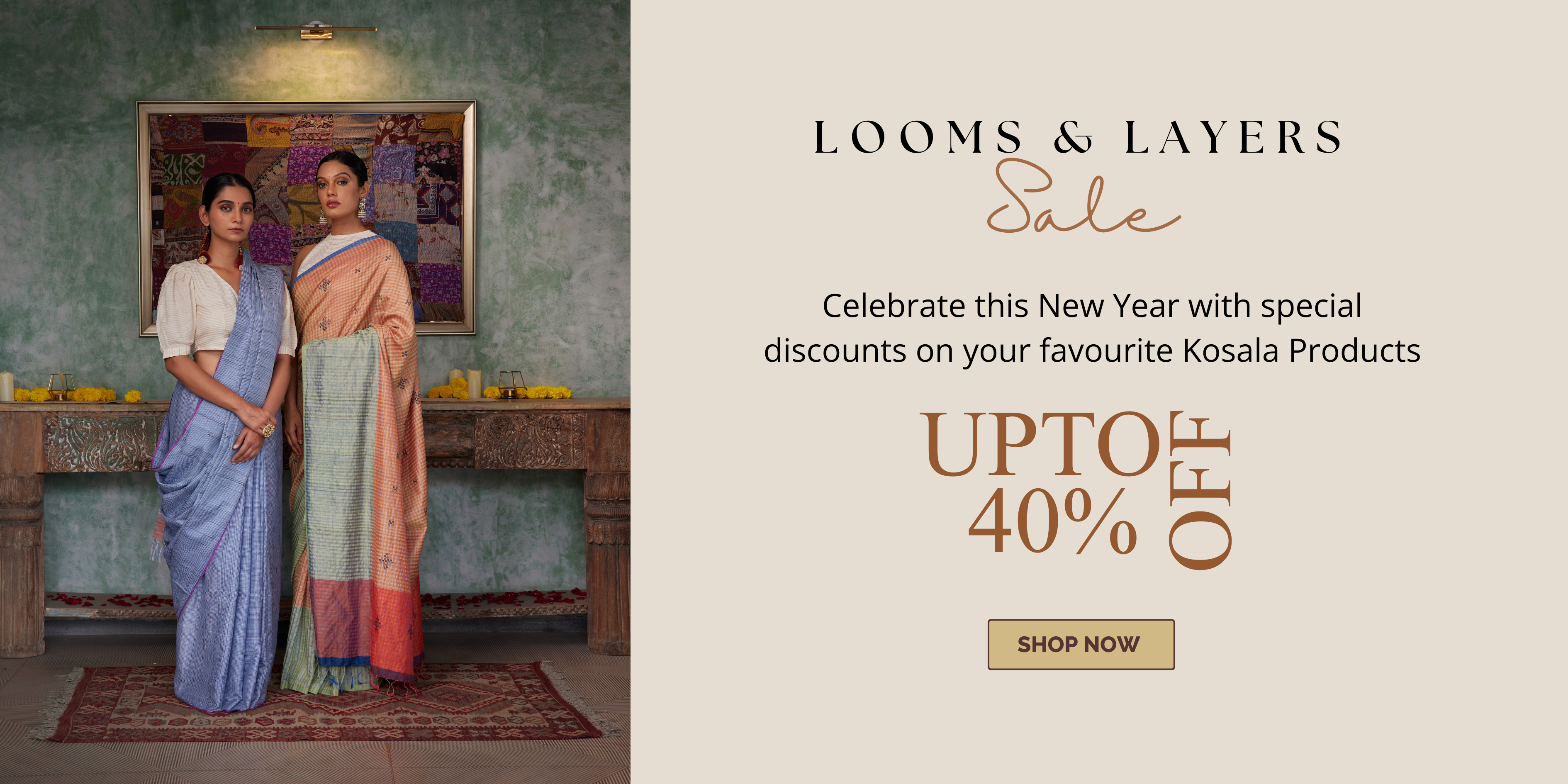 Shop Authentic Pure Handloom Kosa Silk Sarees Collection Online – Kosala